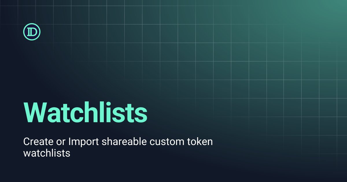 Watchlists | Defined